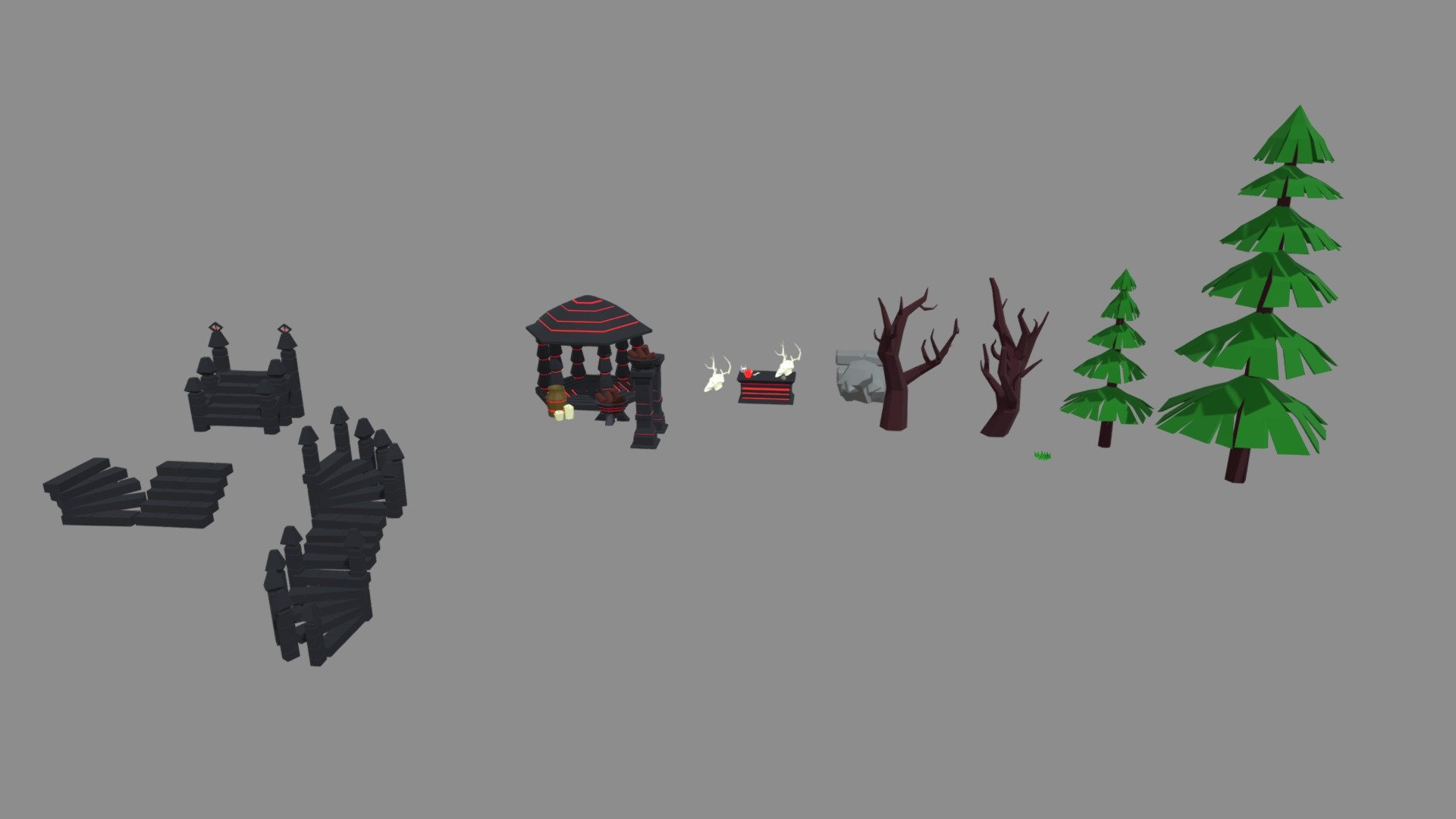 Low poly Asset pac - Download Free 3D model by Seselkin_Matvey ...