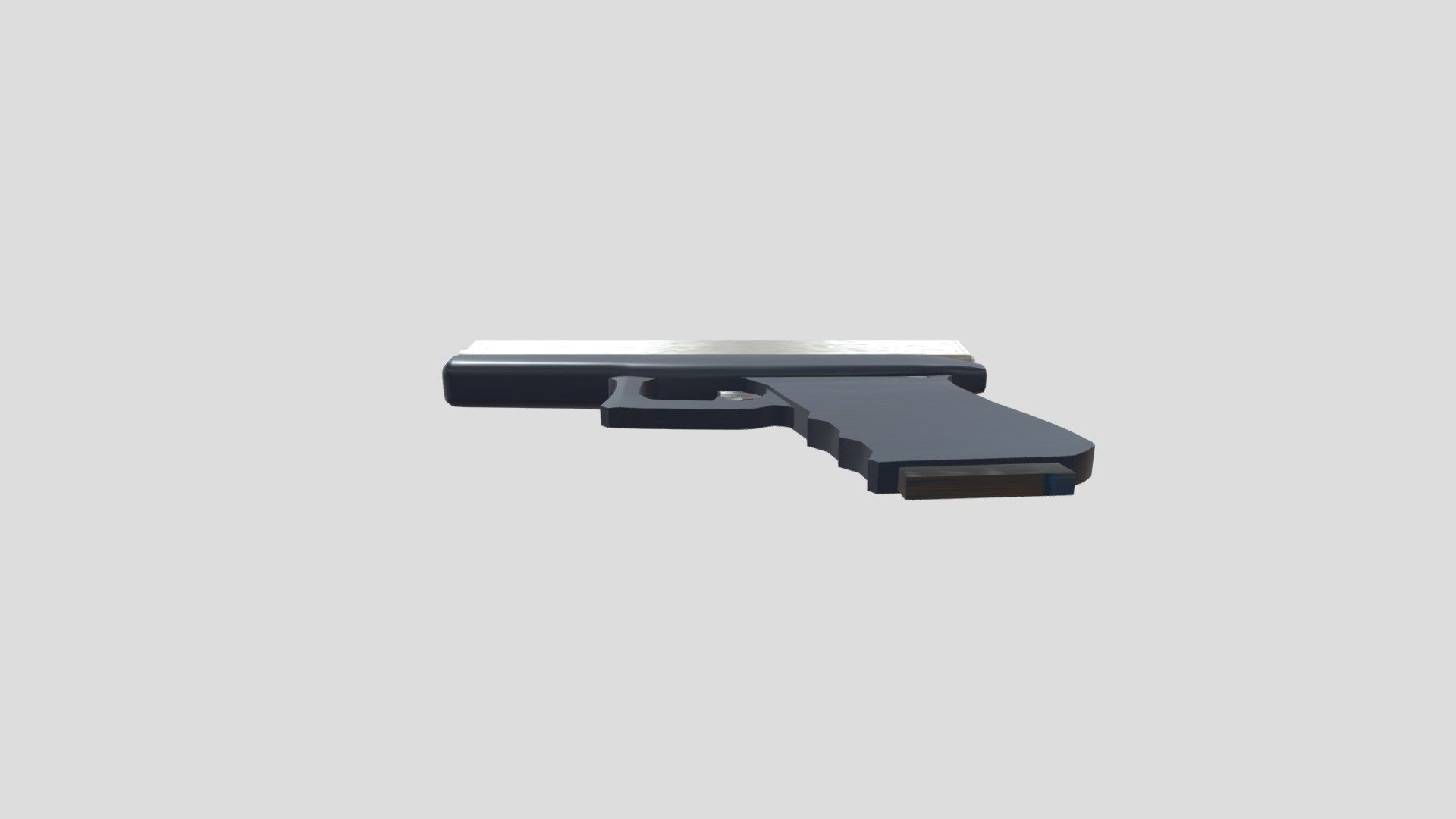 Low Poly Gun - 3D model by 21001539 [e0a37f1] - Sketchfab