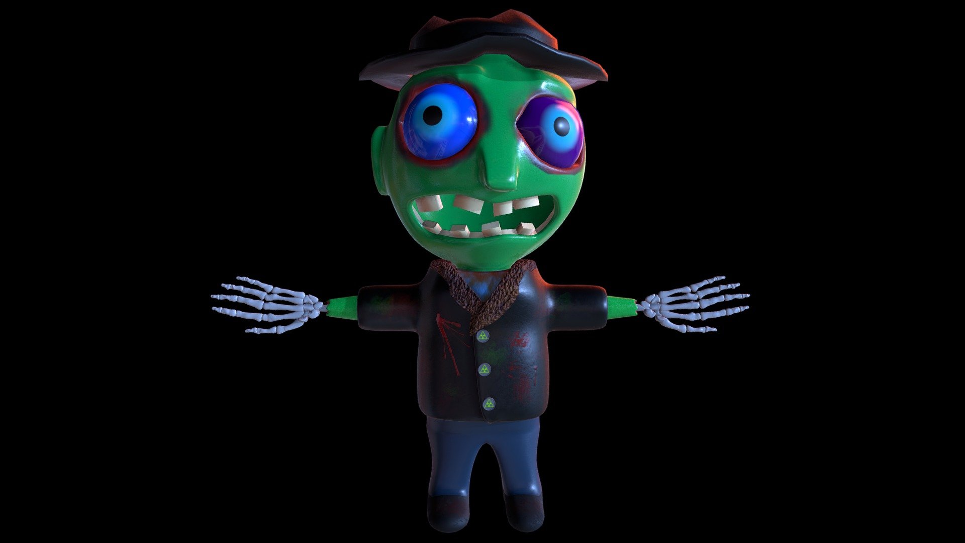 Zom Sample 1 - 3D model by megamaniac [e0a5f33] - Sketchfab