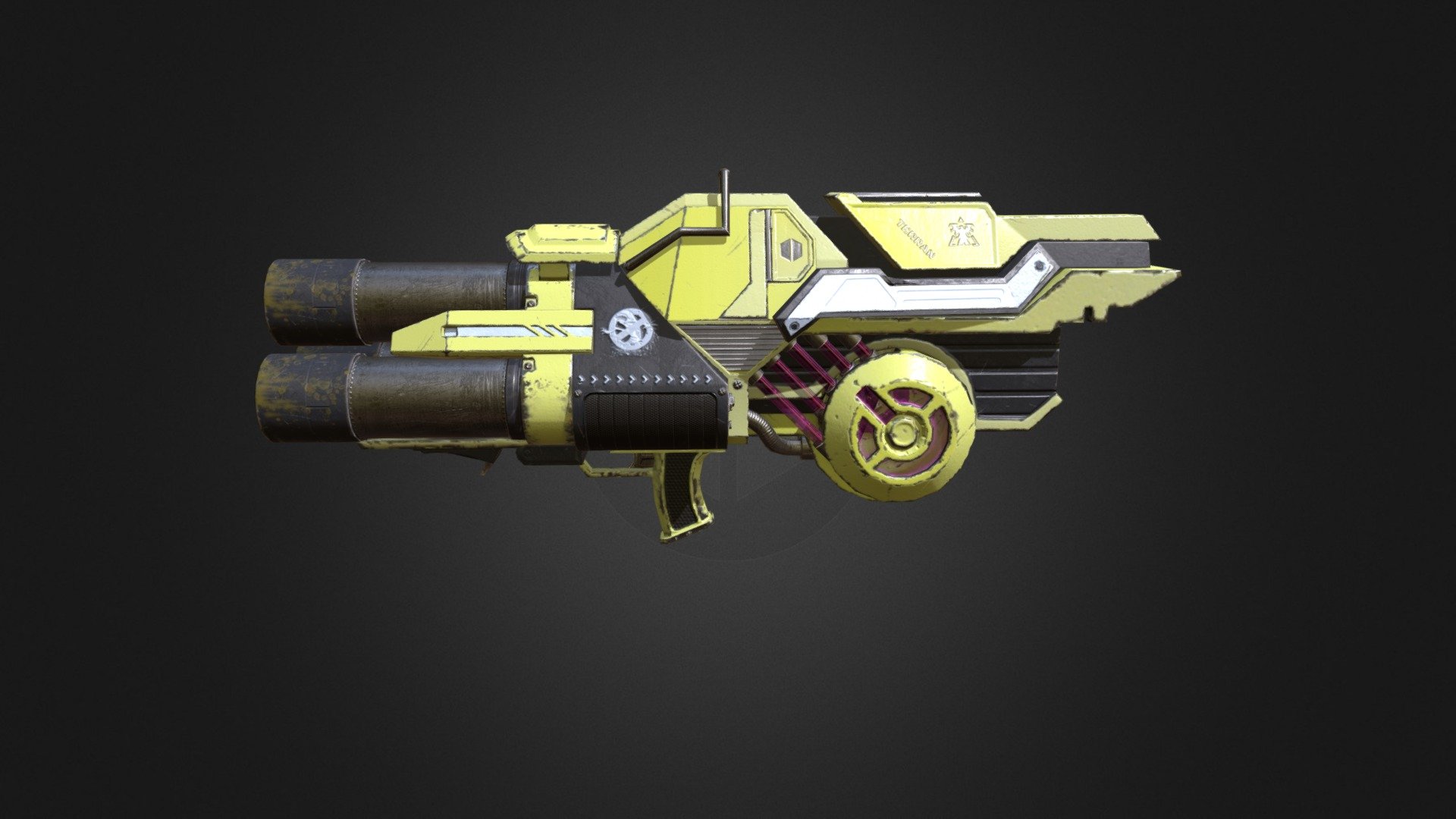 Weapon02 Mesh - 3D model by diaoheyhey [e0a6aa0] - Sketchfab