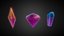 Stylized Gems - 3D model by N8_Dogg18 (@N8_Dogg17) [e0a7a73] - Sketchfab