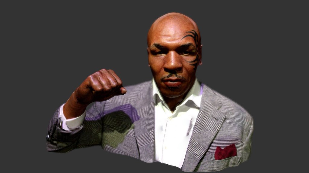 Mike Tyson - 3D model by tipatat [e0a8336] - Sketchfab