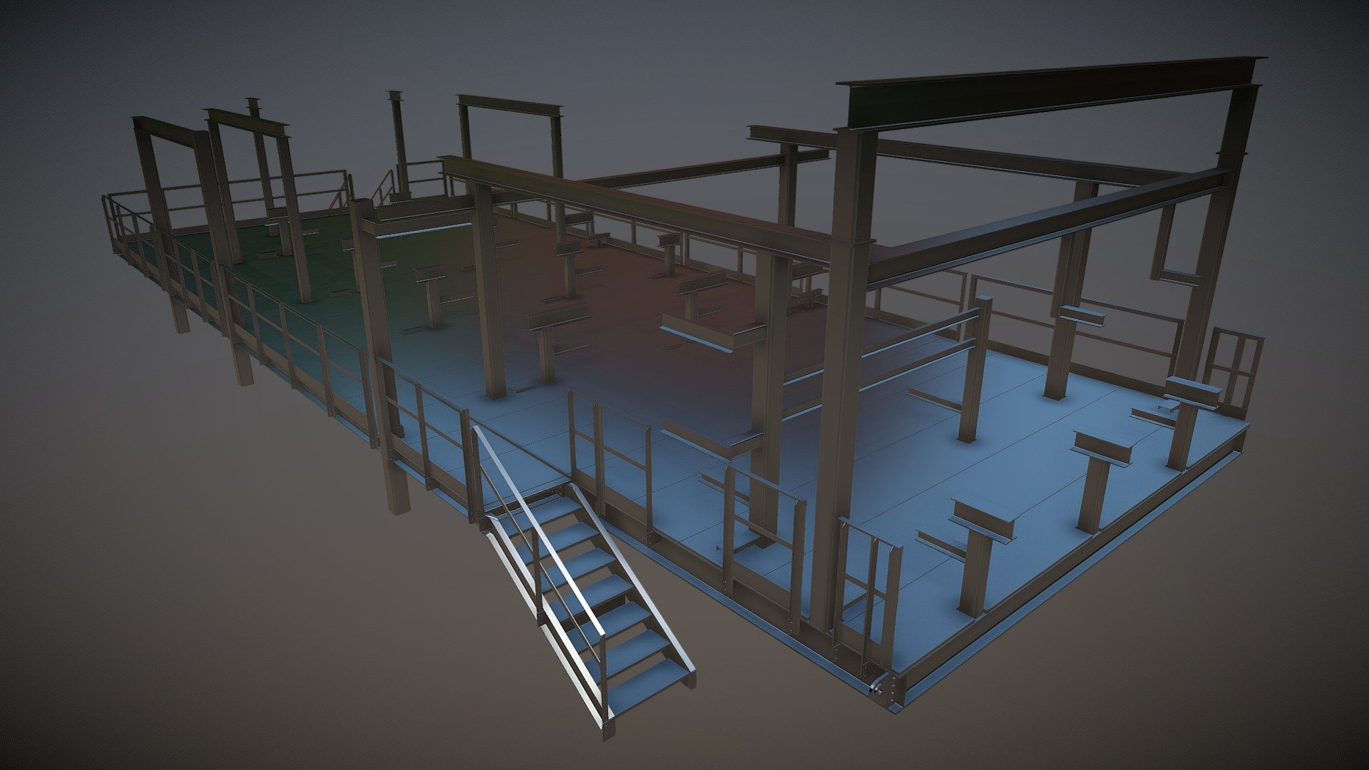 Skid1 - 3D model by Amery Design Ltd. (@mc3dtech) [e0a934e] - Sketchfab