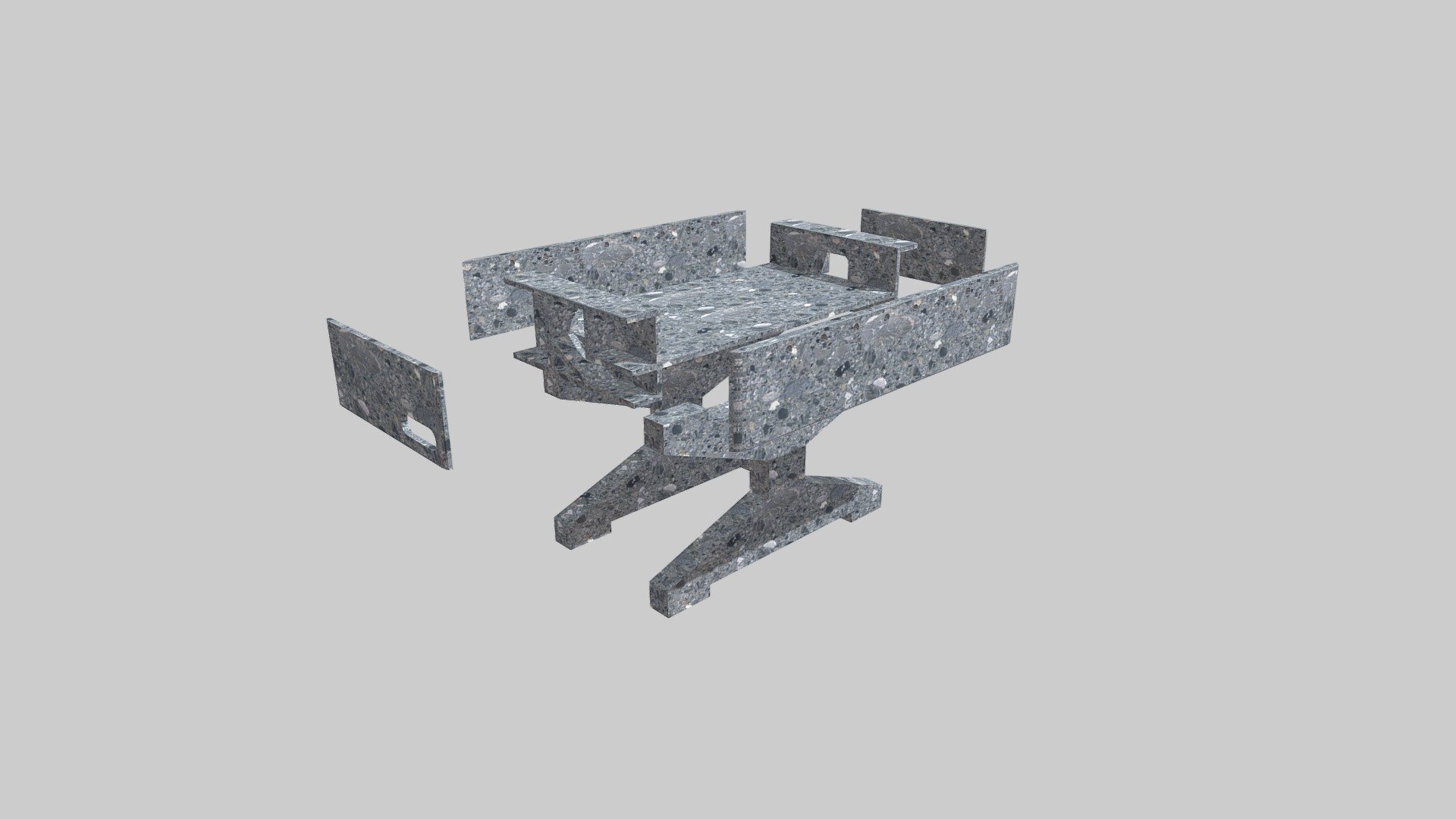 Foozball Explode - Download Free 3D model by Arturas1 [e0a9aa0] - Sketchfab