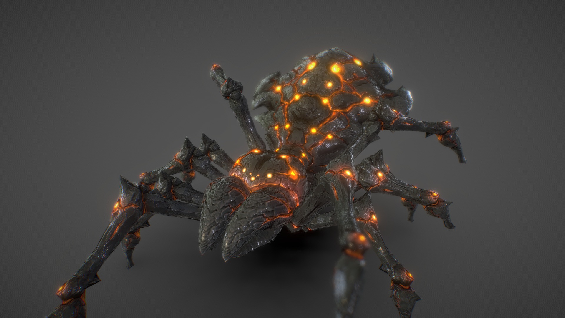 Giant Spider Type C - Gunpie Adventure - 3D model by Moon dong hwa ...