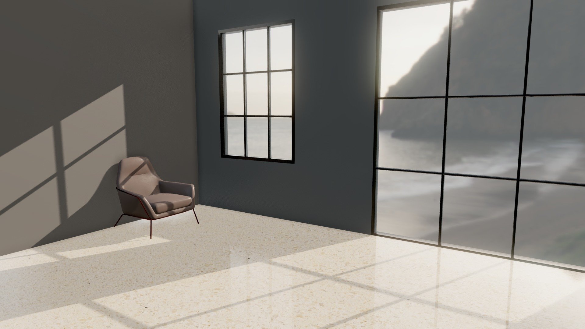 Room corner - 3D model by Tahir Faraz (@TurboTHR) [e0ab239] - Sketchfab