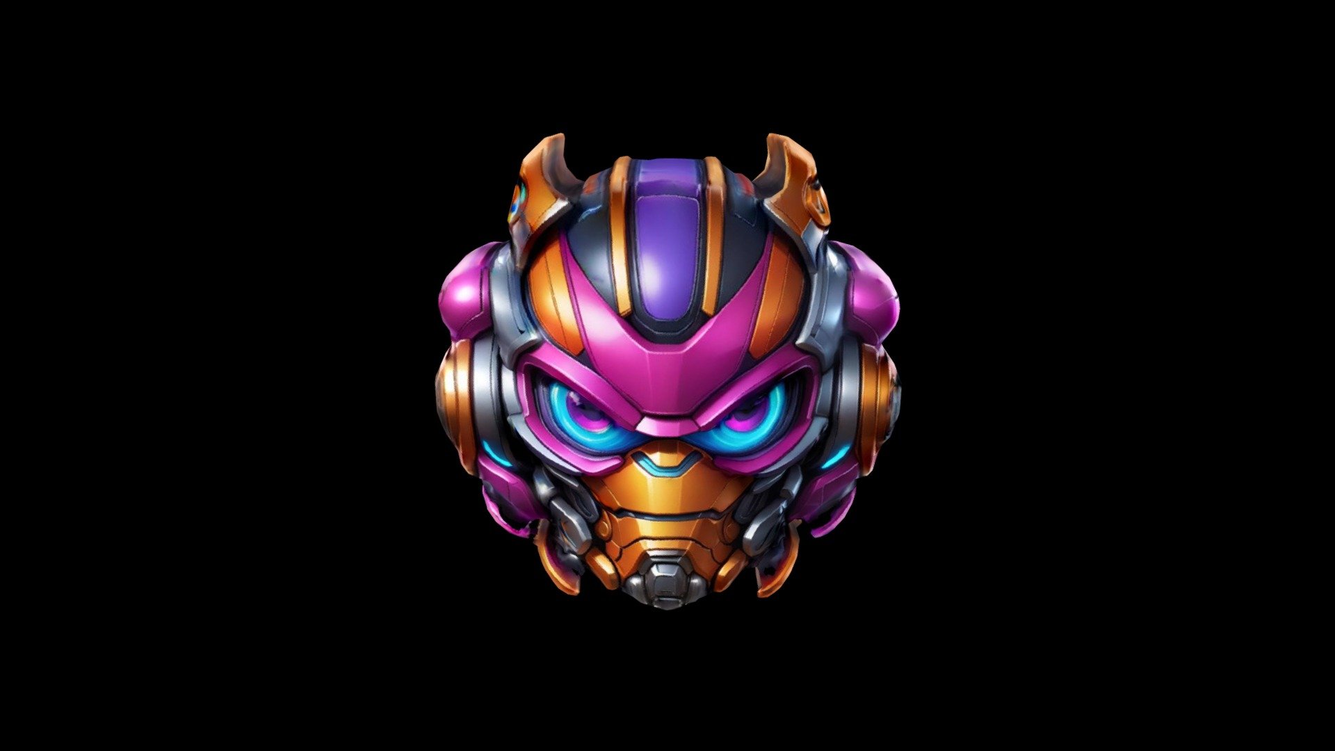The image features a close-up of a robots head w - Download Free 3D ...