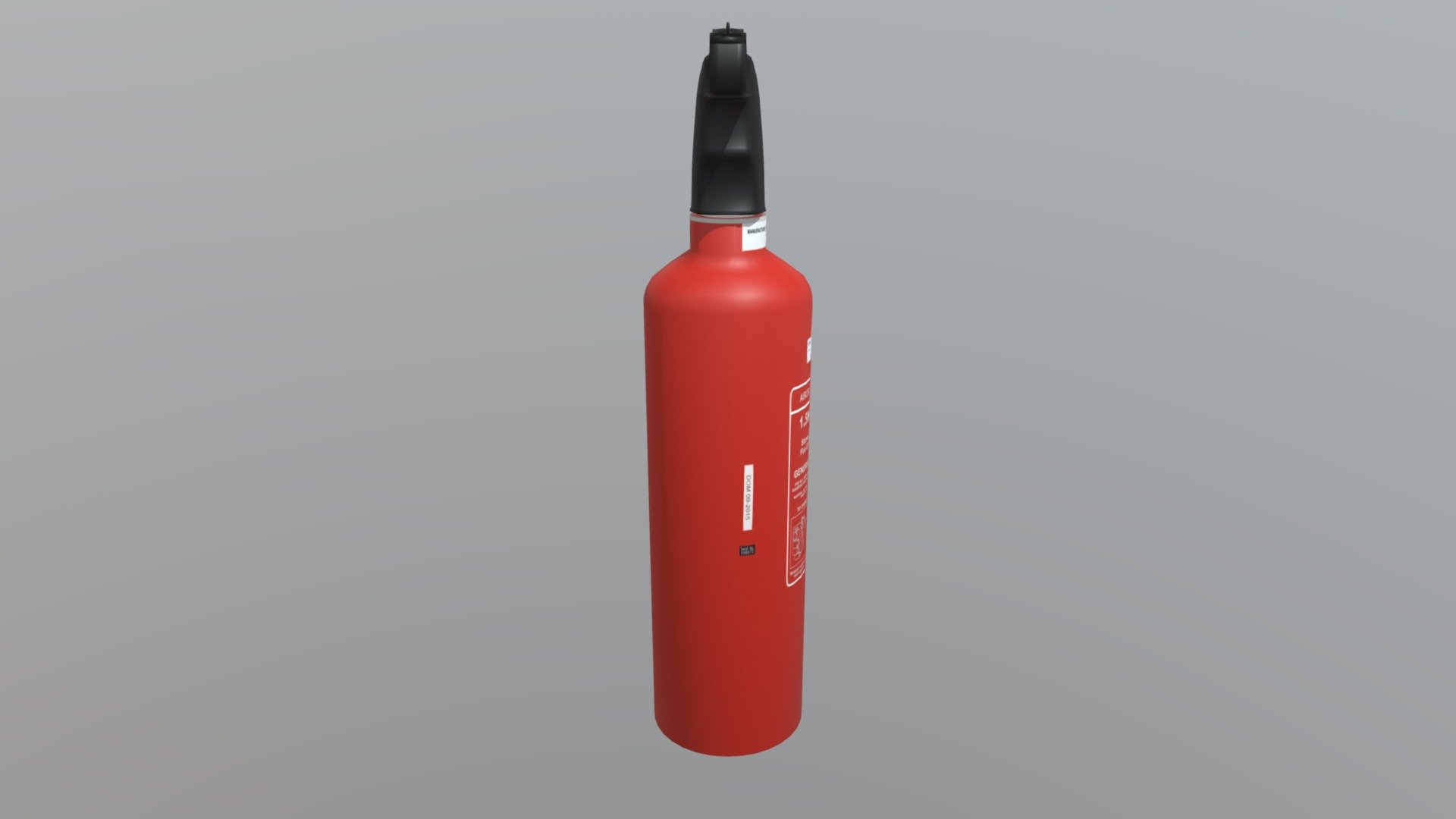 787 Fire Extinguisher - 3D model by traininglogistics [e0ad44a] - Sketchfab