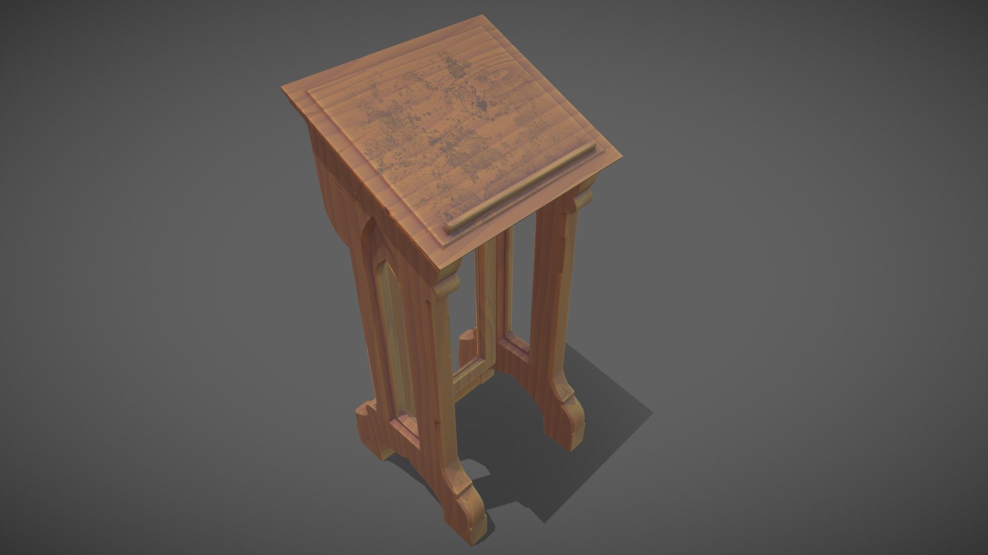 Lectern - 3D model by benoit3d [e0ad7aa] - Sketchfab