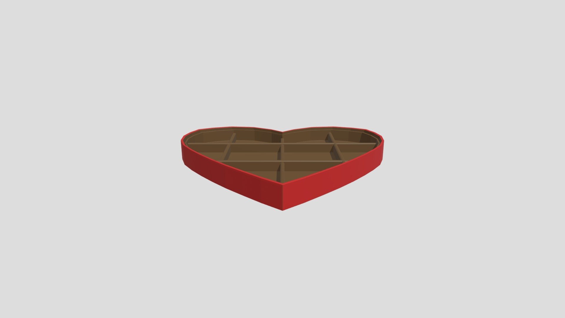 Bottom of Chocolate Box - 3D model by raguila [e0ad9a1] - Sketchfab