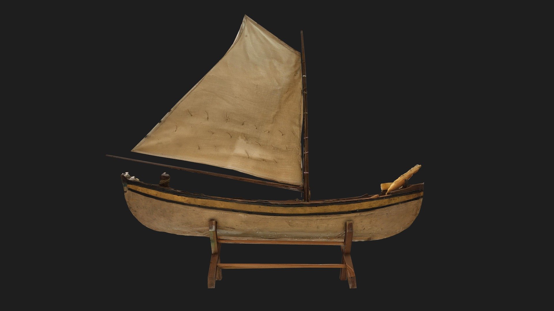 1989-54 Model of a whaling boat - 3D model by mcmanusdundee [e0adafa ...