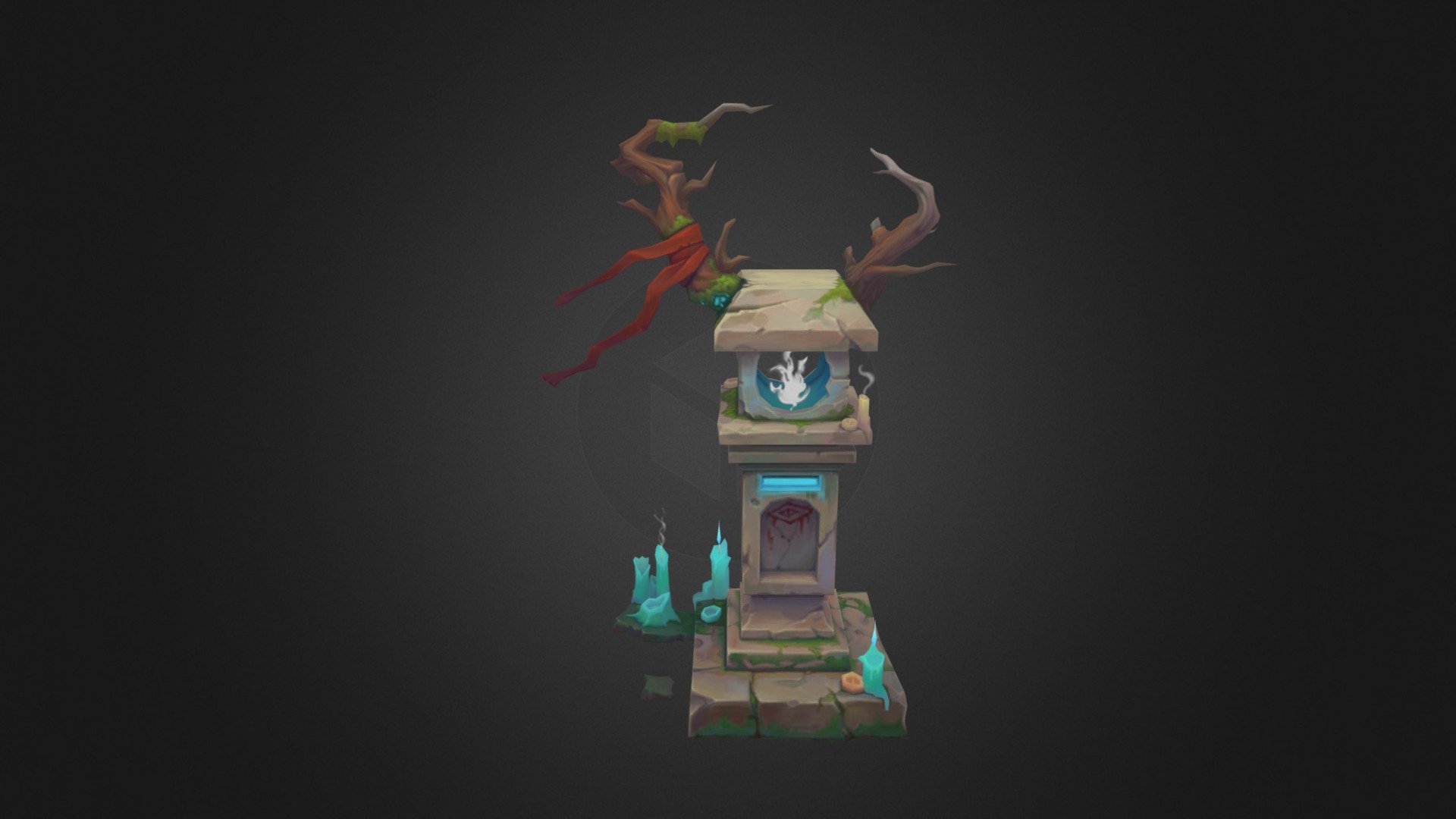 little scene - Download Free 3D model by Bondzy (@Ericzz18) [e0adbb9 ...