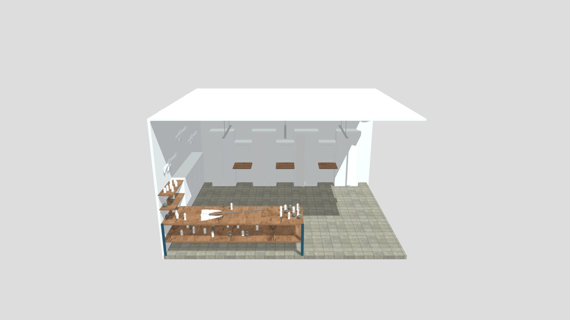 Armoury - Download Free 3D model by Aidan (@aidannaylor05) [e0ae27d ...