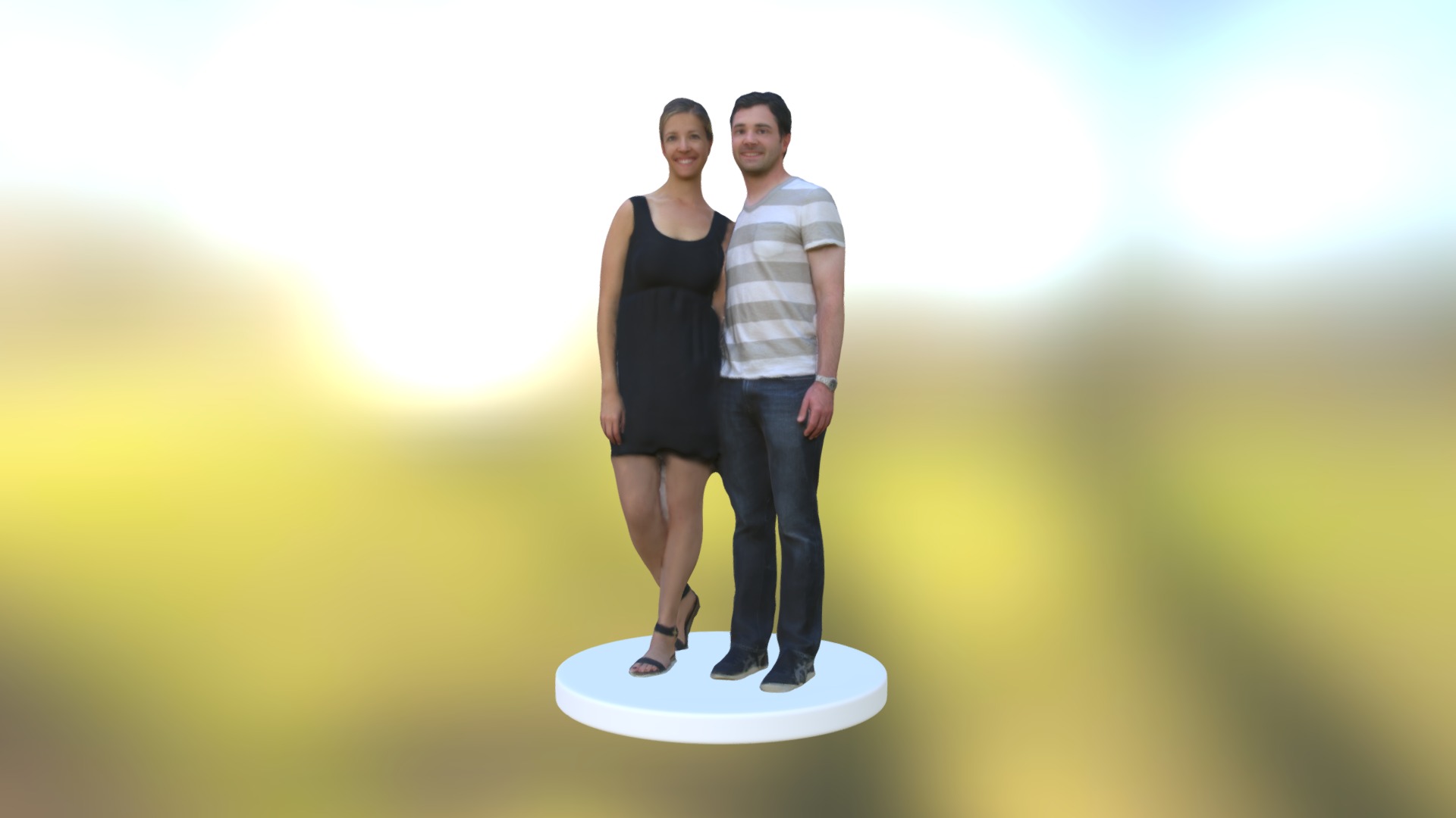 Wedding Cake Topper J & K - 3D model by PocketMe [e0aff25] - Sketchfab