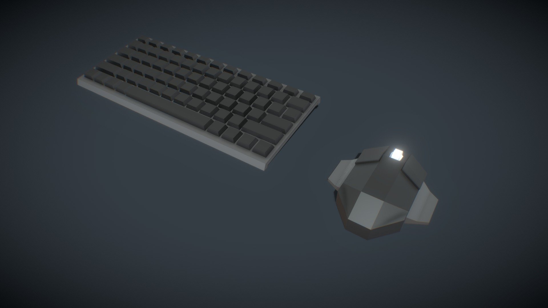 Mouse and Keyboard #HouseholdPropsChallenge - Download Free 3D model by ...