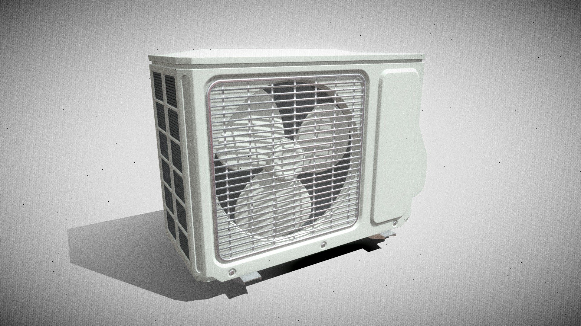 Air Conditioner Outdoor Unit - Download Free 3D model by harpyfox ...