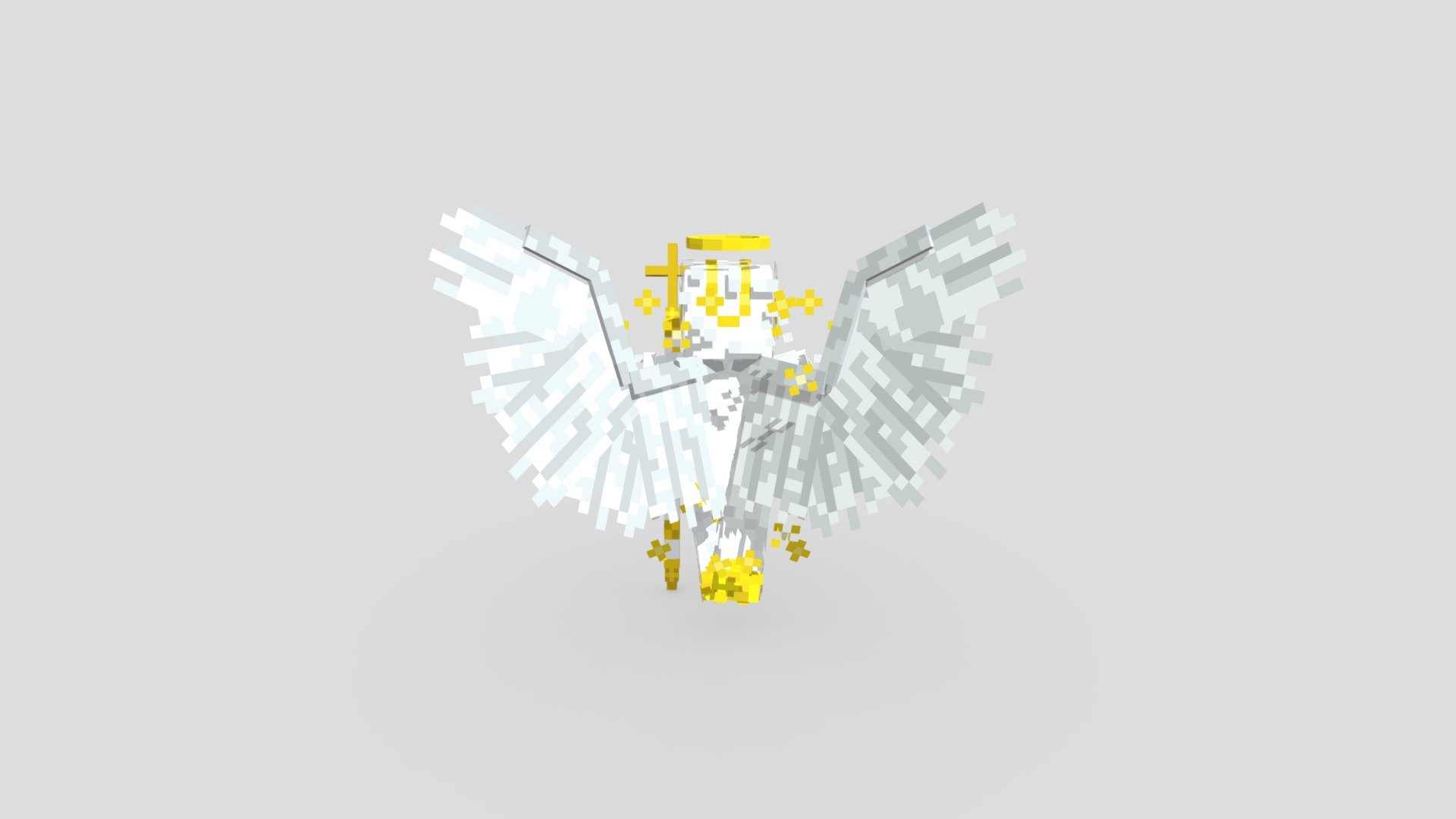 ANGEL - 3D model by 4DskinsForMinecraftBE (@FirFox4Dskins) [e0b1121 ...