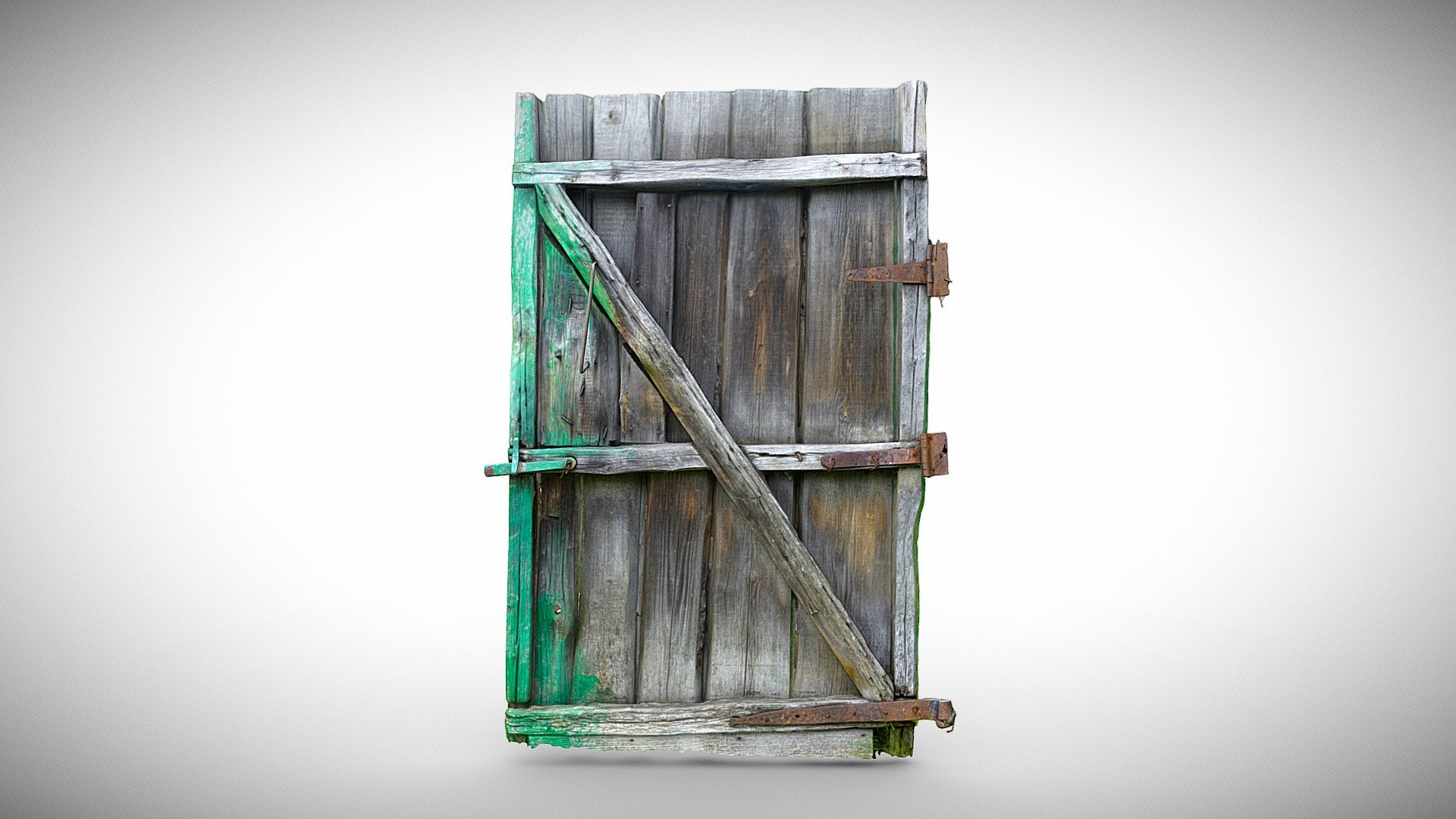 Old Wooden Gate. - Buy Royalty Free 3D model by Foto Retina (@ferret ...