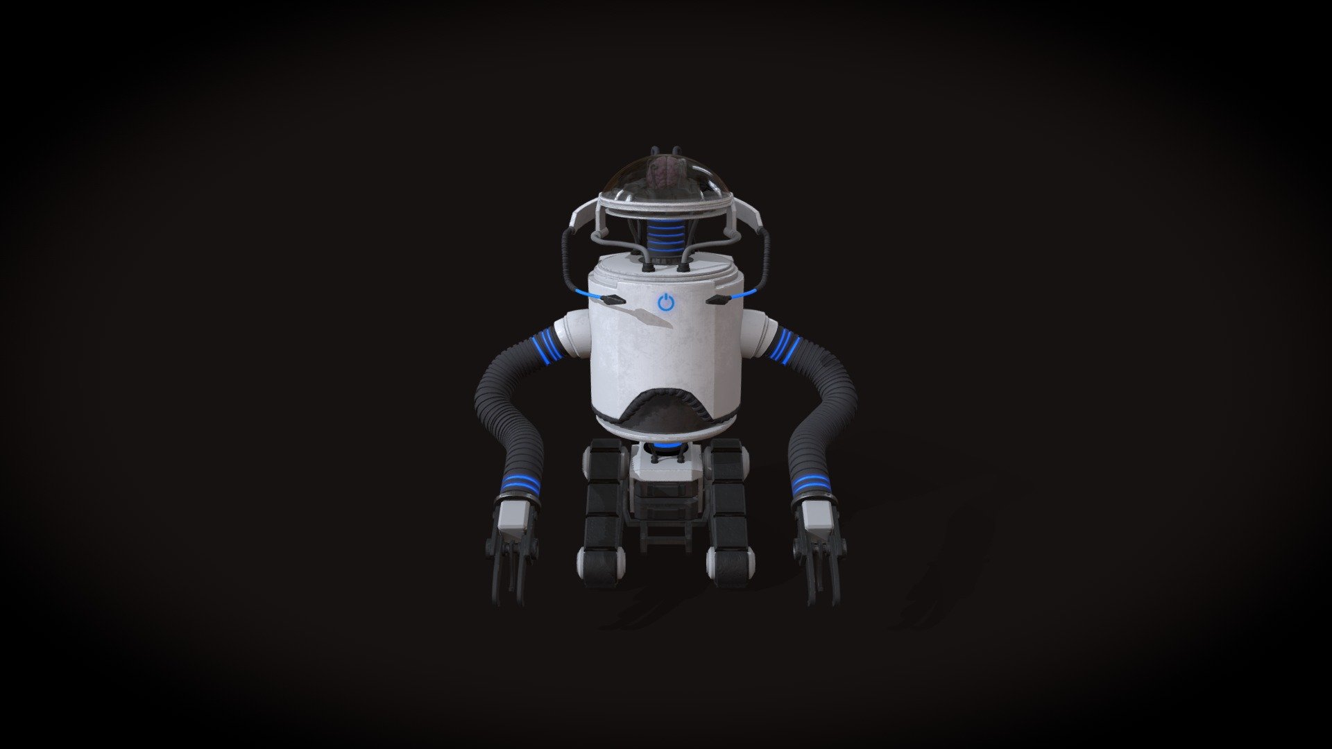 Realistic Modern Robot - 3D model by ymiray [e0b1eb3] - Sketchfab