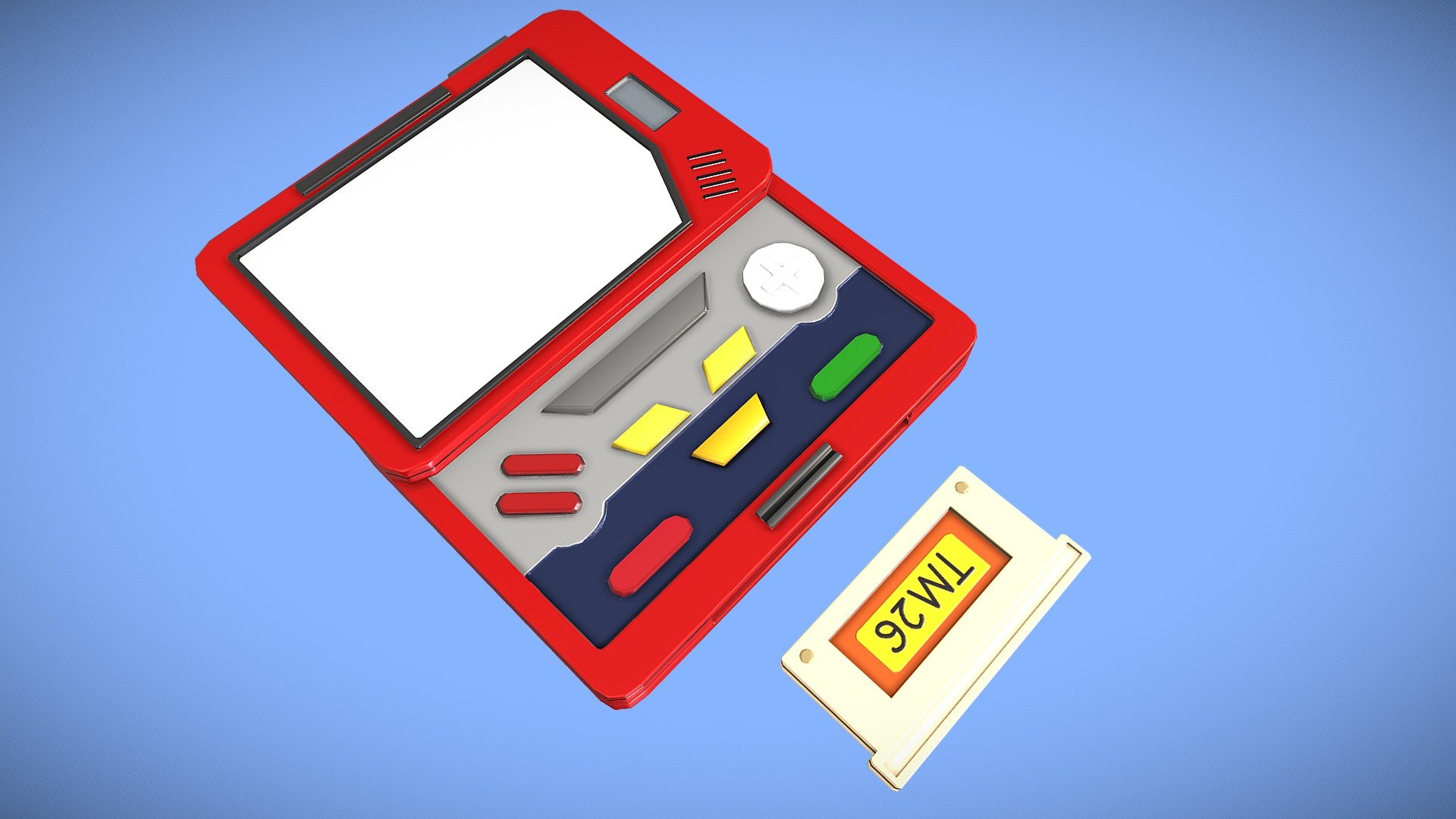 Fan Pokedex 3D - 3D model by Lightwolfz [e0b1f74] - Sketchfab