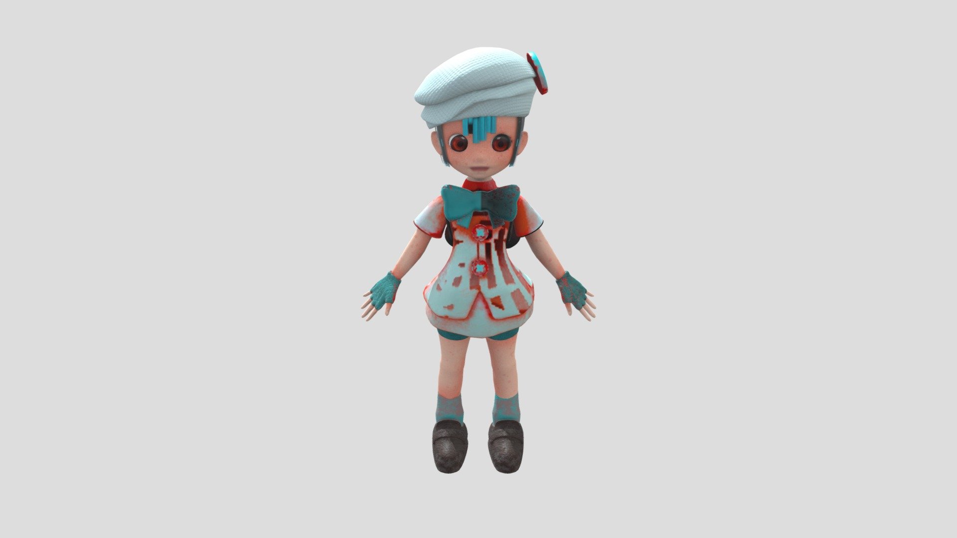 Chibi1 - 3D model by Ngô Trúc Ngọc Trâm (@ngotrucngoctram06091995 ...