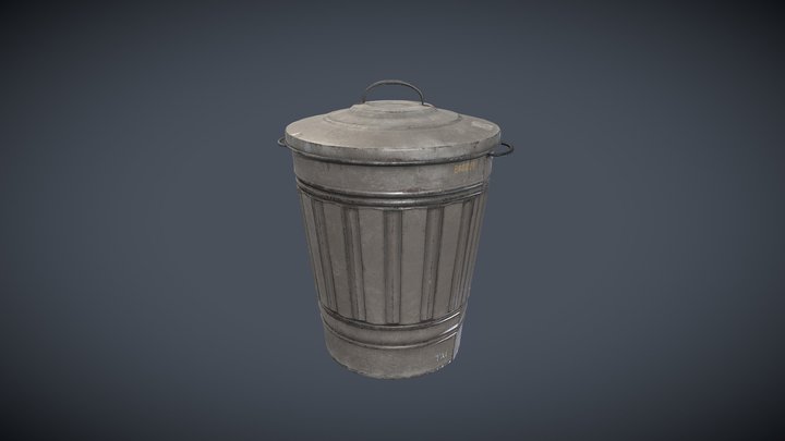 Dustbin 3D models - Sketchfab