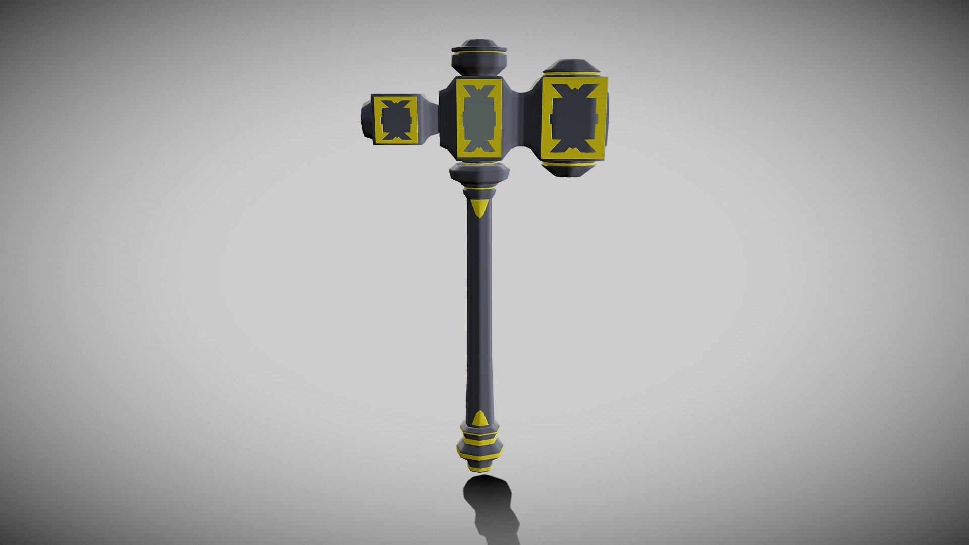 Hammer High Poly - 3D model by Diegojar [e0ba008] - Sketchfab