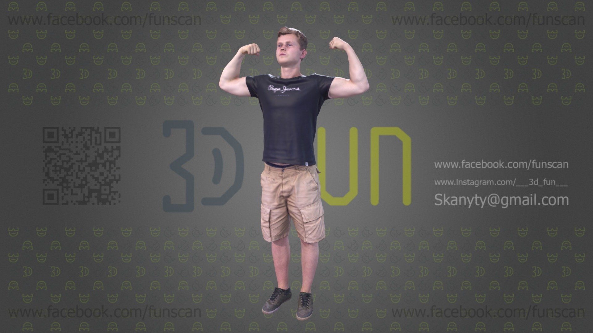 3D scan & Text - Buy Royalty Free 3D model by 3D_Fun [e0bc031 ...