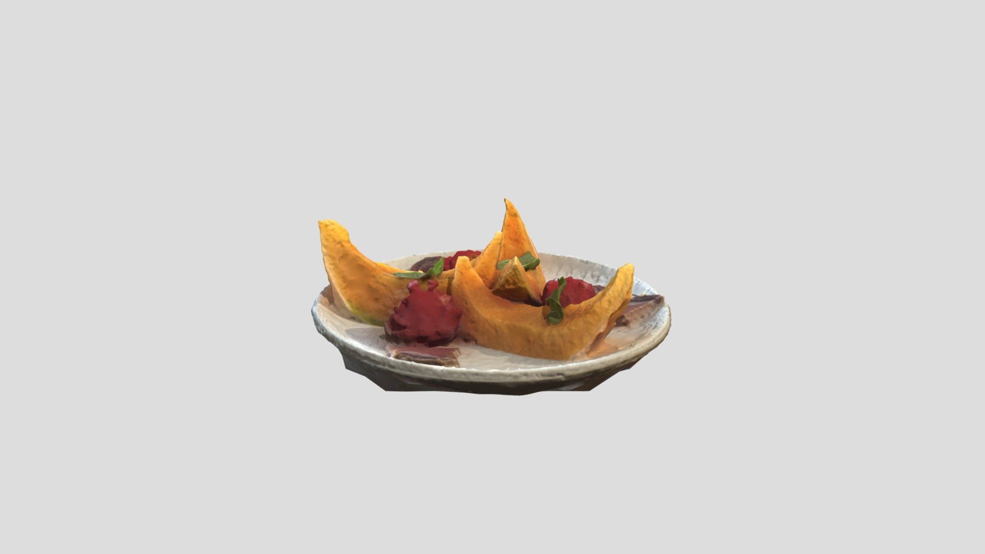 Melon-plate - 3D model by lmontemayorzepeda [e0bc6e5] - Sketchfab