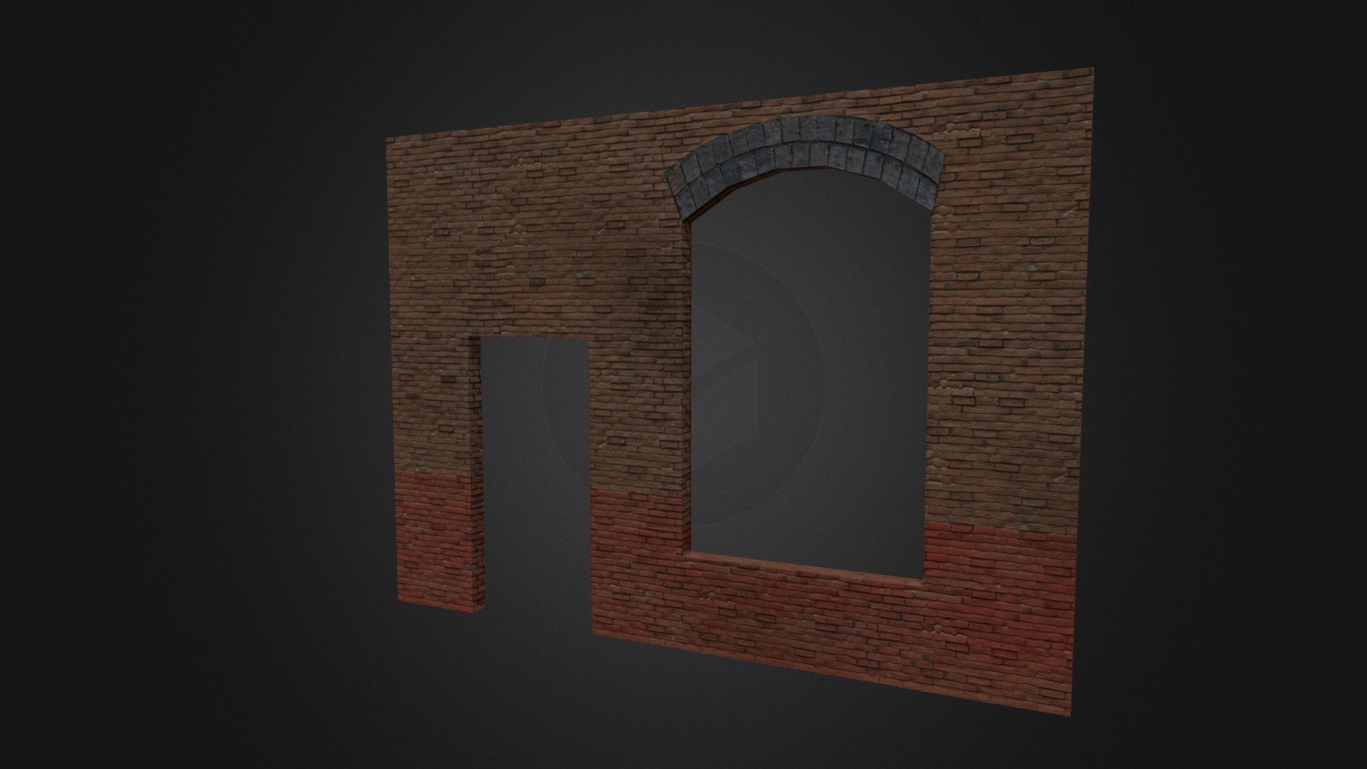 Wall OBJ - 3D model by paulosoares [e0bdc05] - Sketchfab