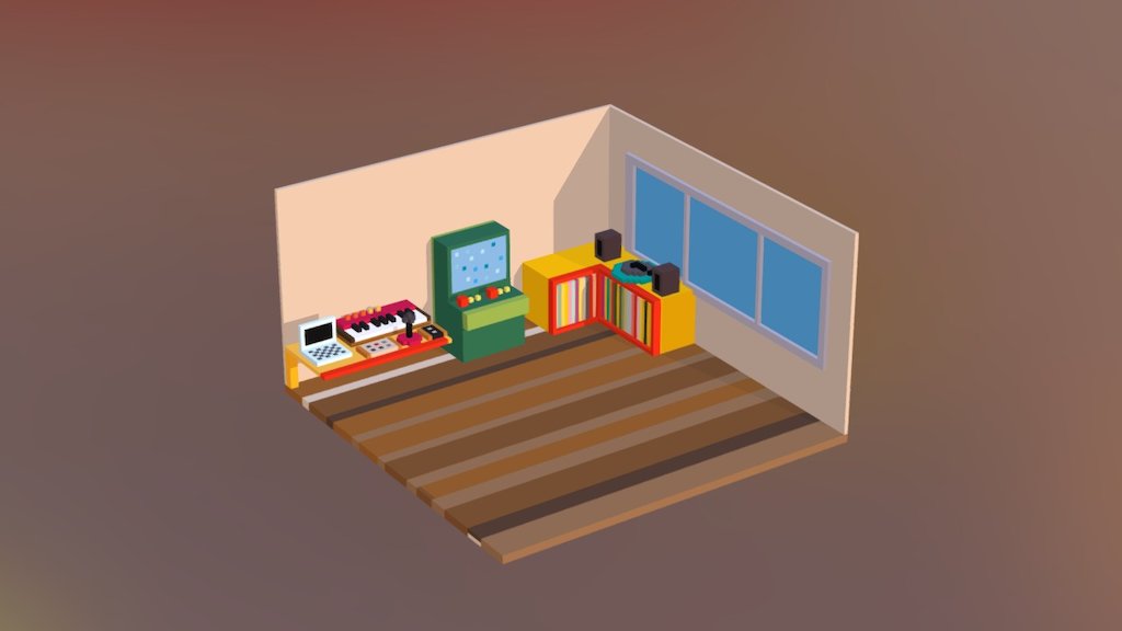 My Room - 3D model by thecountgs [e0bec30] - Sketchfab