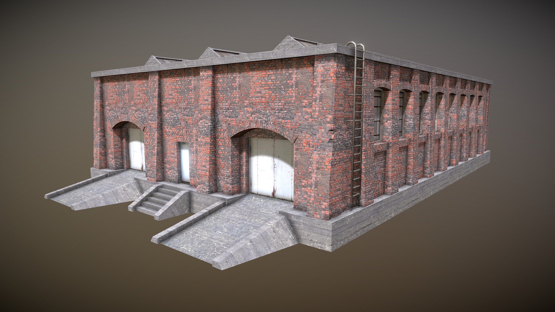 Industrial building 01 - Buy Royalty Free 3D model by filthycent [e0befbb] - Sketchfab Store