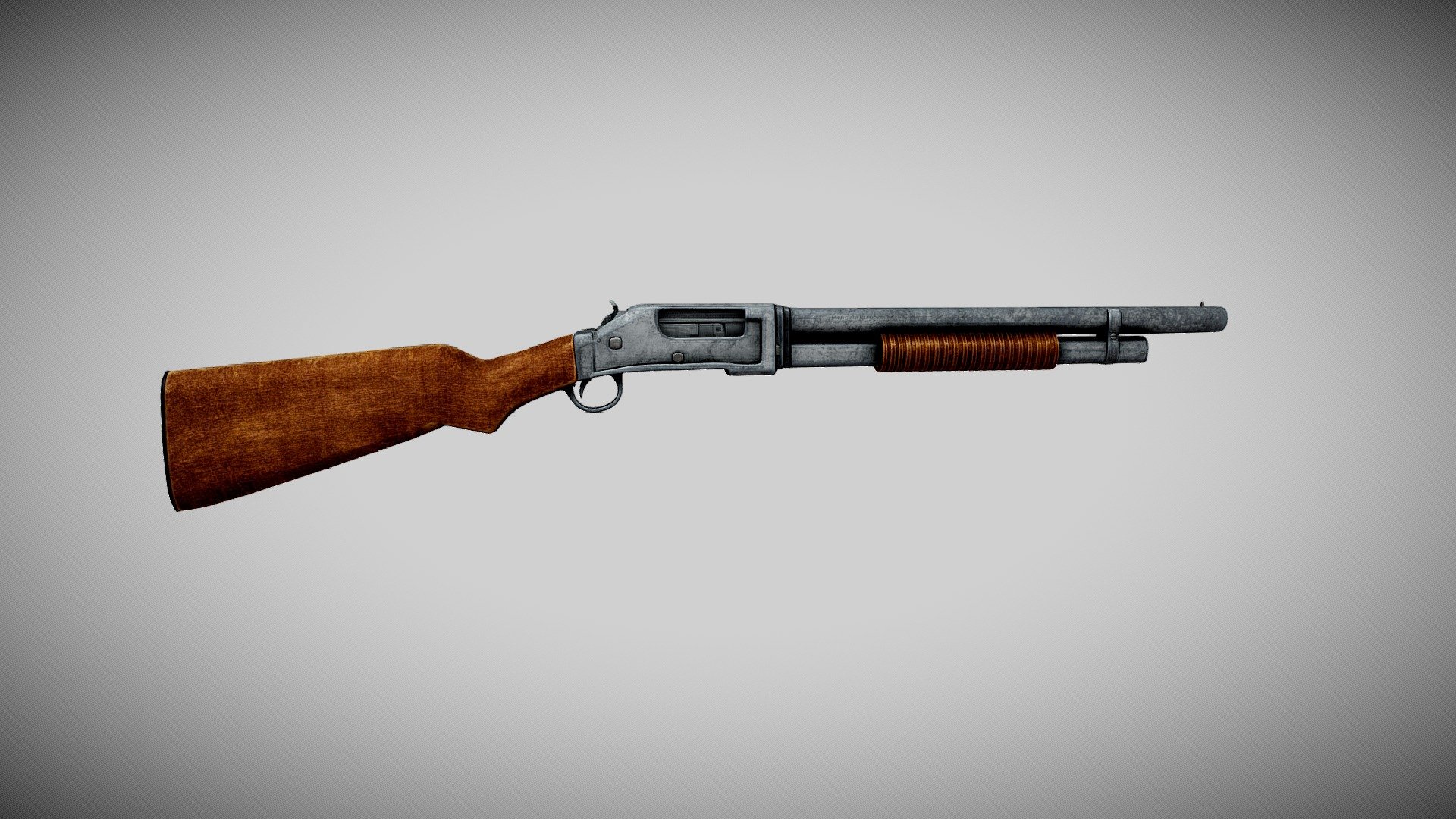 Trench Gun "Gatsby" - Download Free 3D model by 3D_Armory [e0c08dd ...