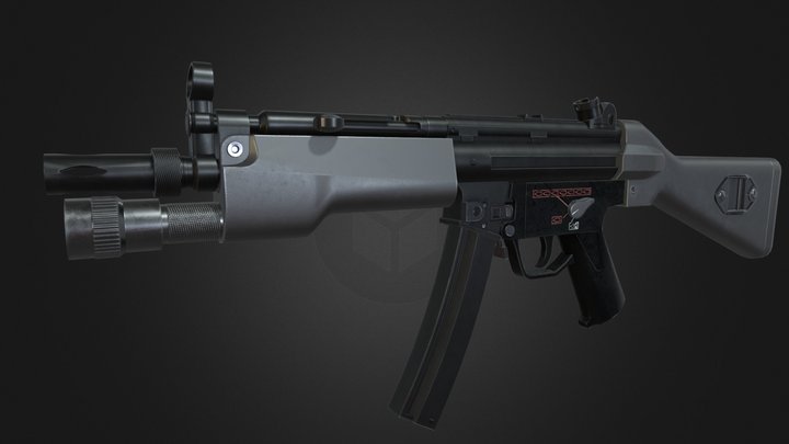 Mp5k 3D models - Sketchfab