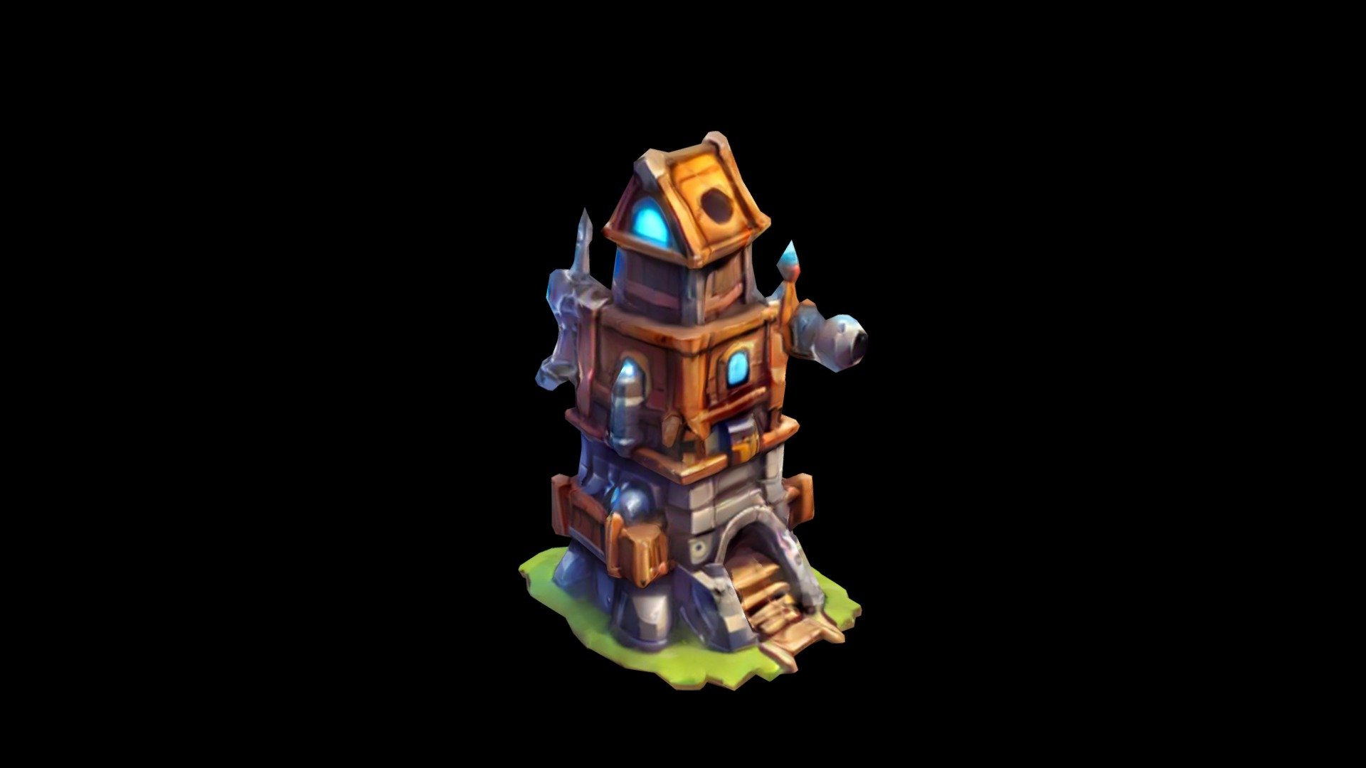 Tower Up 0ee0343a-824b-49c0-87e9-d5947b63db49 - Download Free 3D model ...
