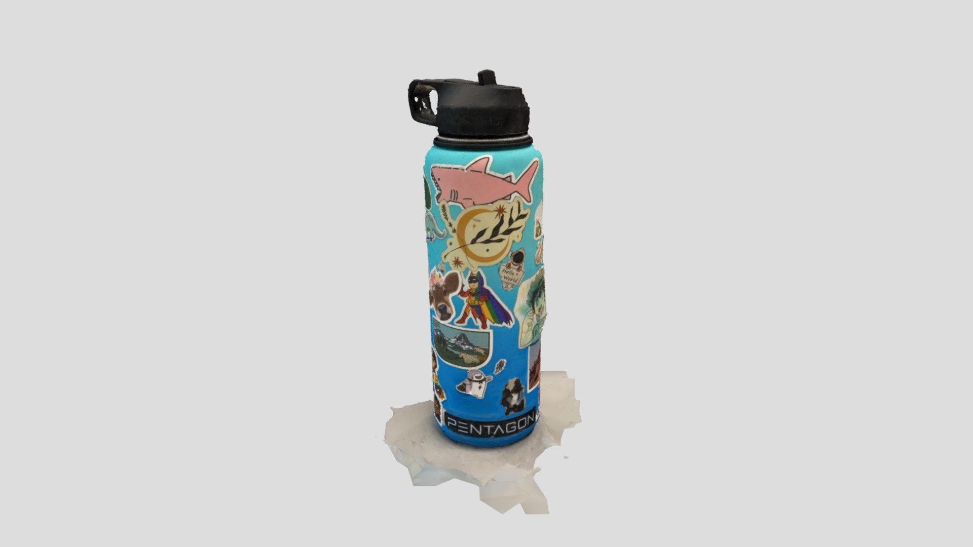 Erin's Water Bottle Reality Scan Test 01182023 - Download Free 3D model ...