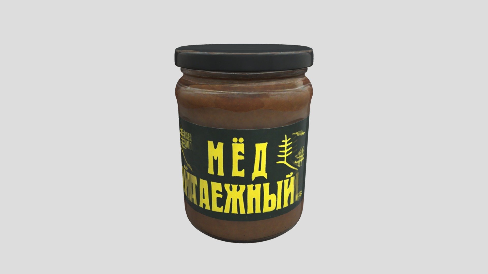Taiga Honey Jar - 3D model by platon.meshchanin [e0c5267] - Sketchfab