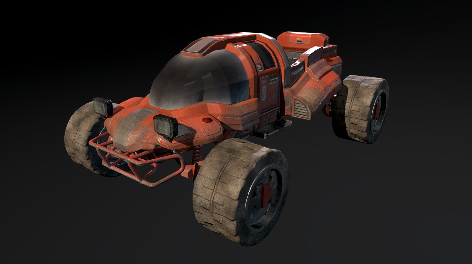 SpaceBuggy - 3D model by TeroK [e0c6bfc] - Sketchfab