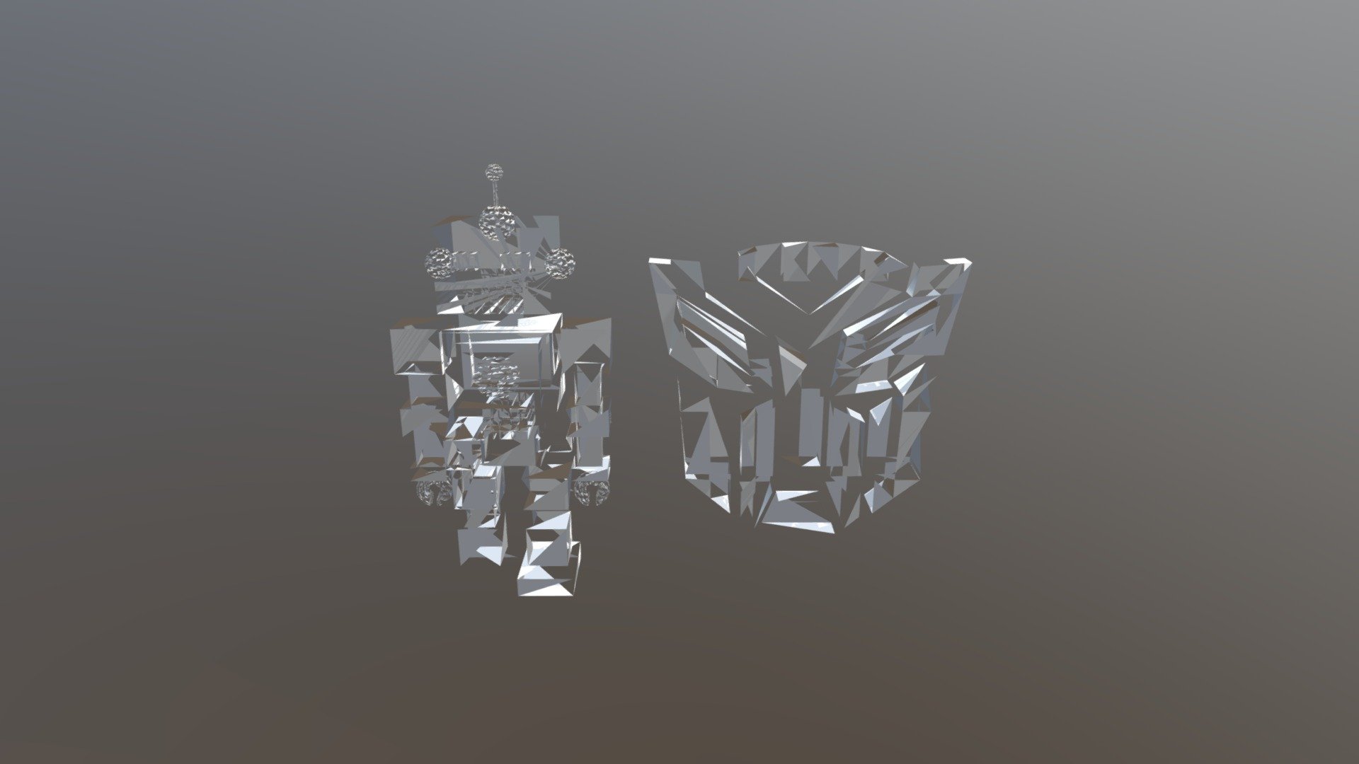 Robot And Transformers - 3D model by Pederjunk [e0c75c9] - Sketchfab