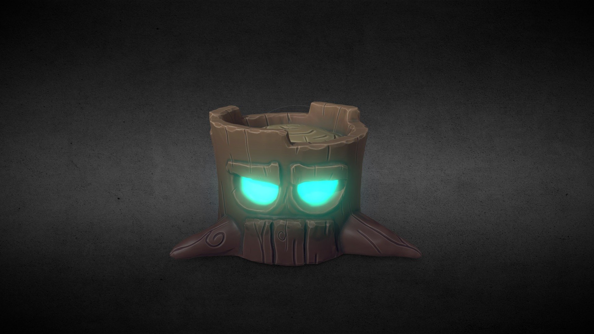 Stylized Tree Stump - 3D model by Alejandro Maccagnano ...
