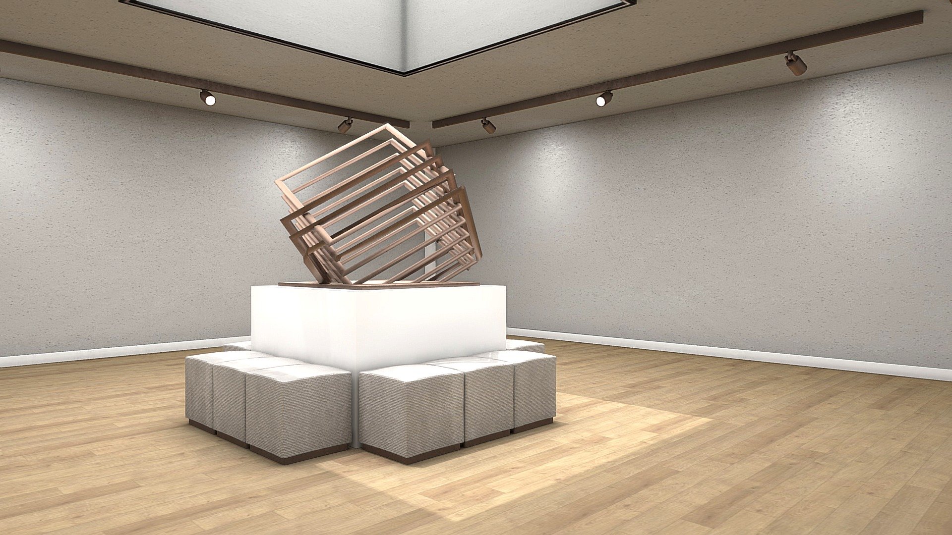 Room001 - AR/VR/MX Metaverse Ready - Buy Royalty Free 3D model by ...