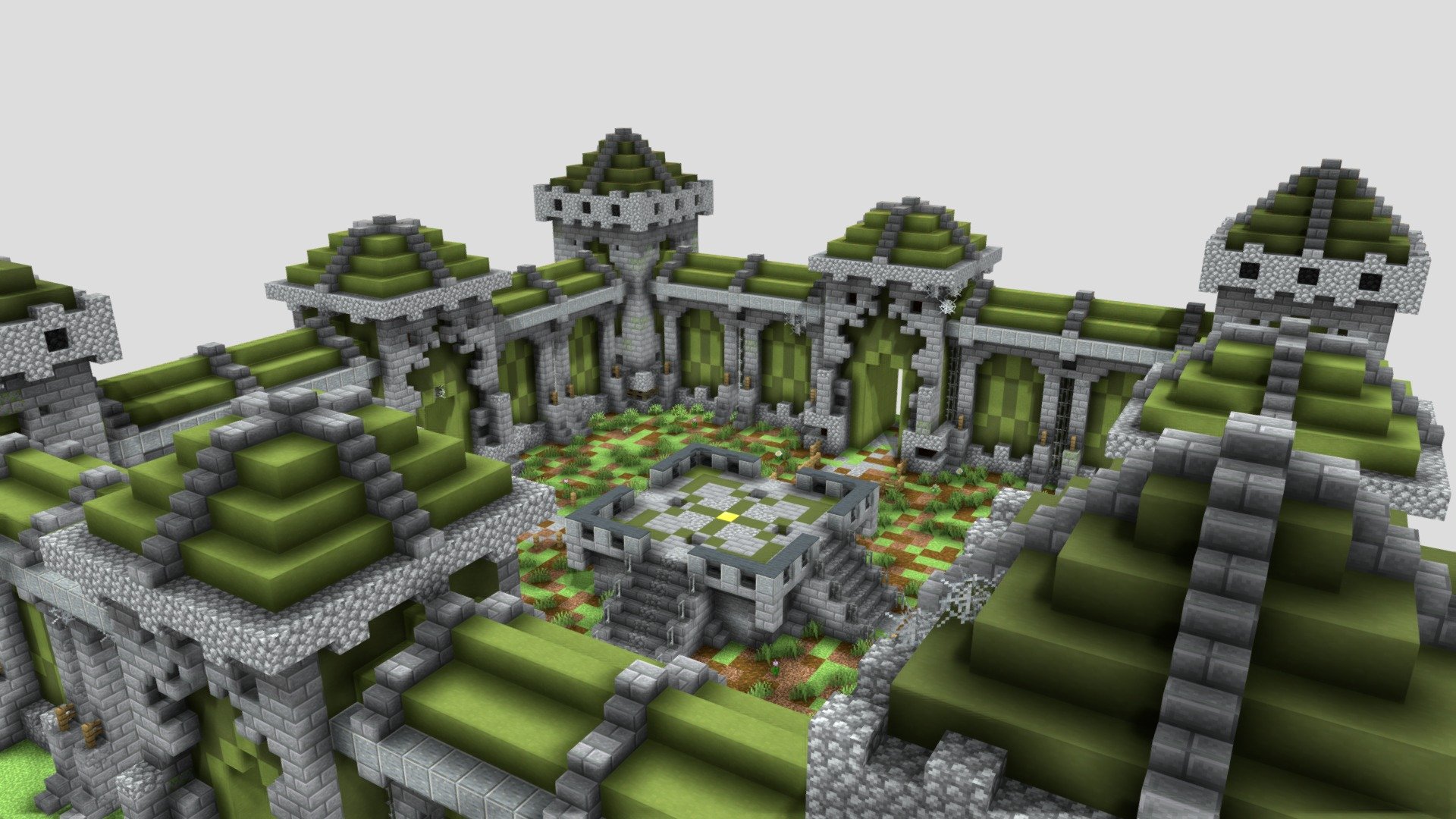 Minecraft Faction Spawn - 3D model by zenwood (@amir.saranbih) [e0d0011 ...
