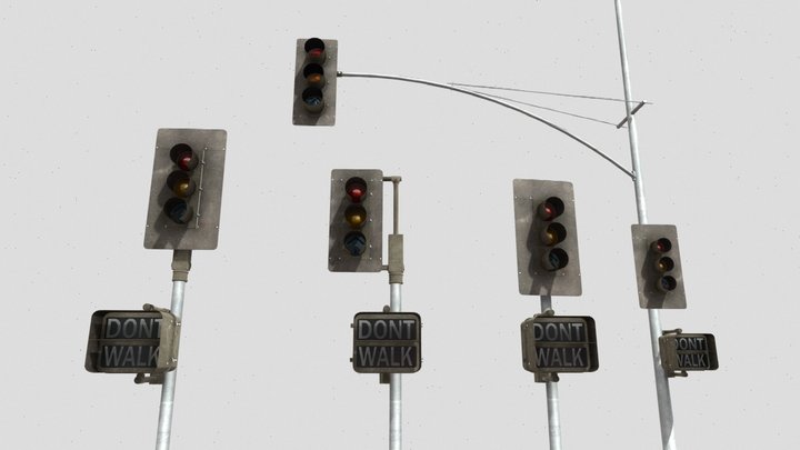Traffic 3D models - Sketchfab