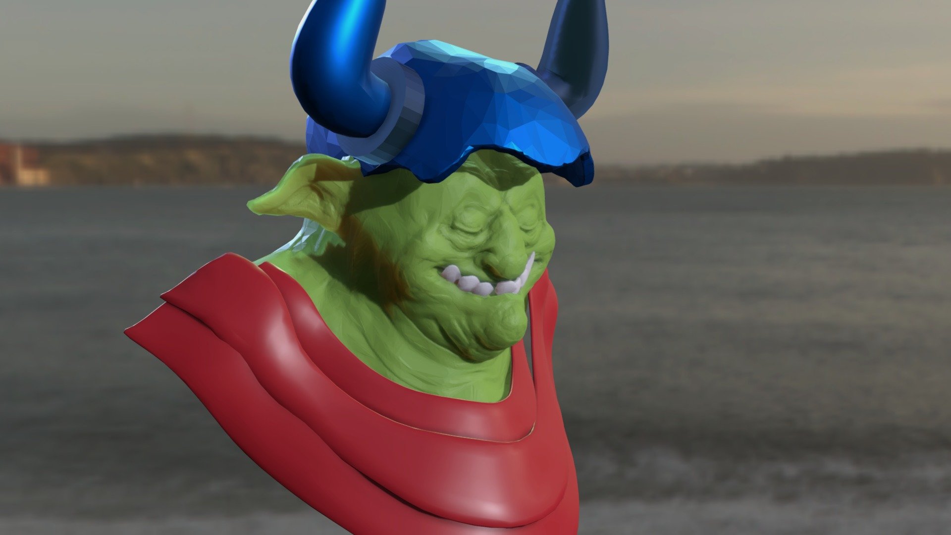 happy troll - 3D model by Manun (@crazymanuel) [e0d0acc] - Sketchfab