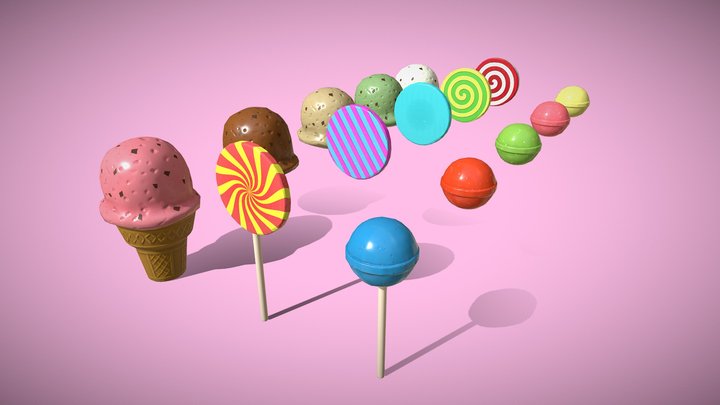 Candy 3D models - Sketchfab