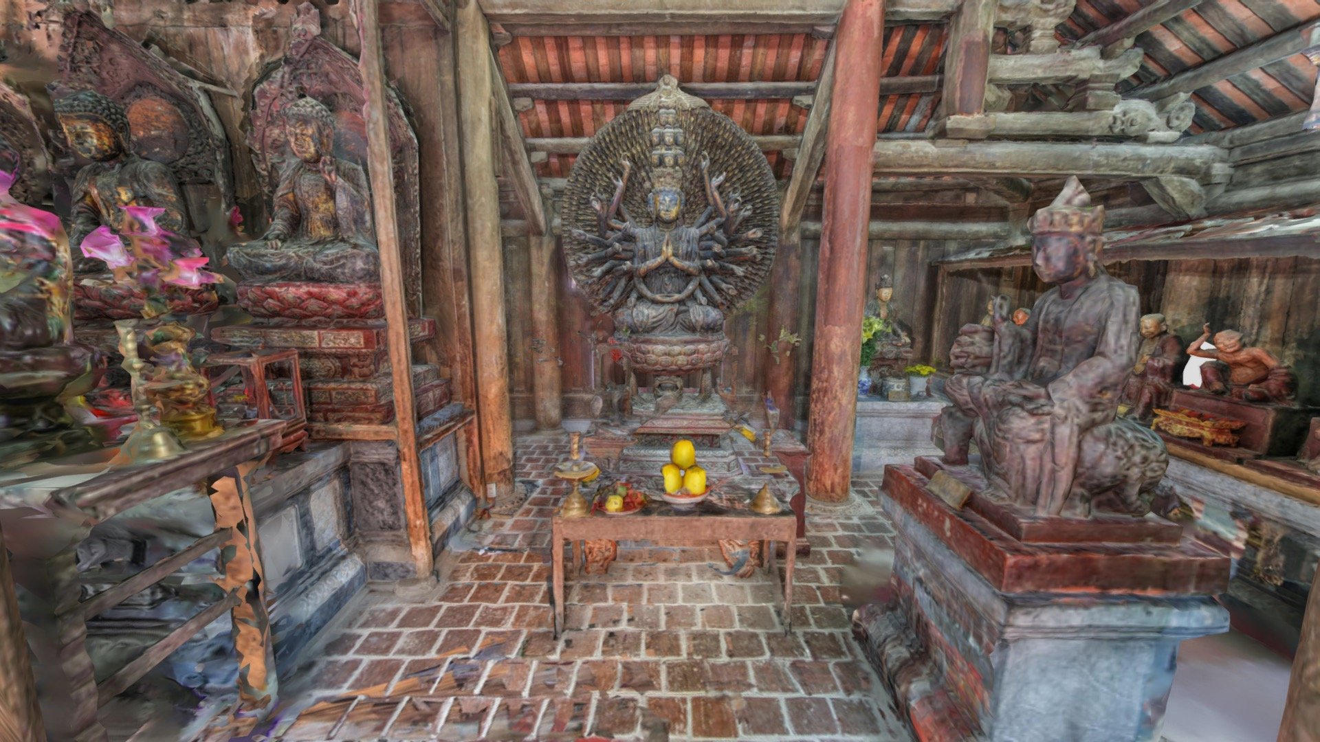 Tam Bảo - Chùa Bút Tháp - Bắc Ninh - 3D model by vudn54 [e0d1ba0 ...