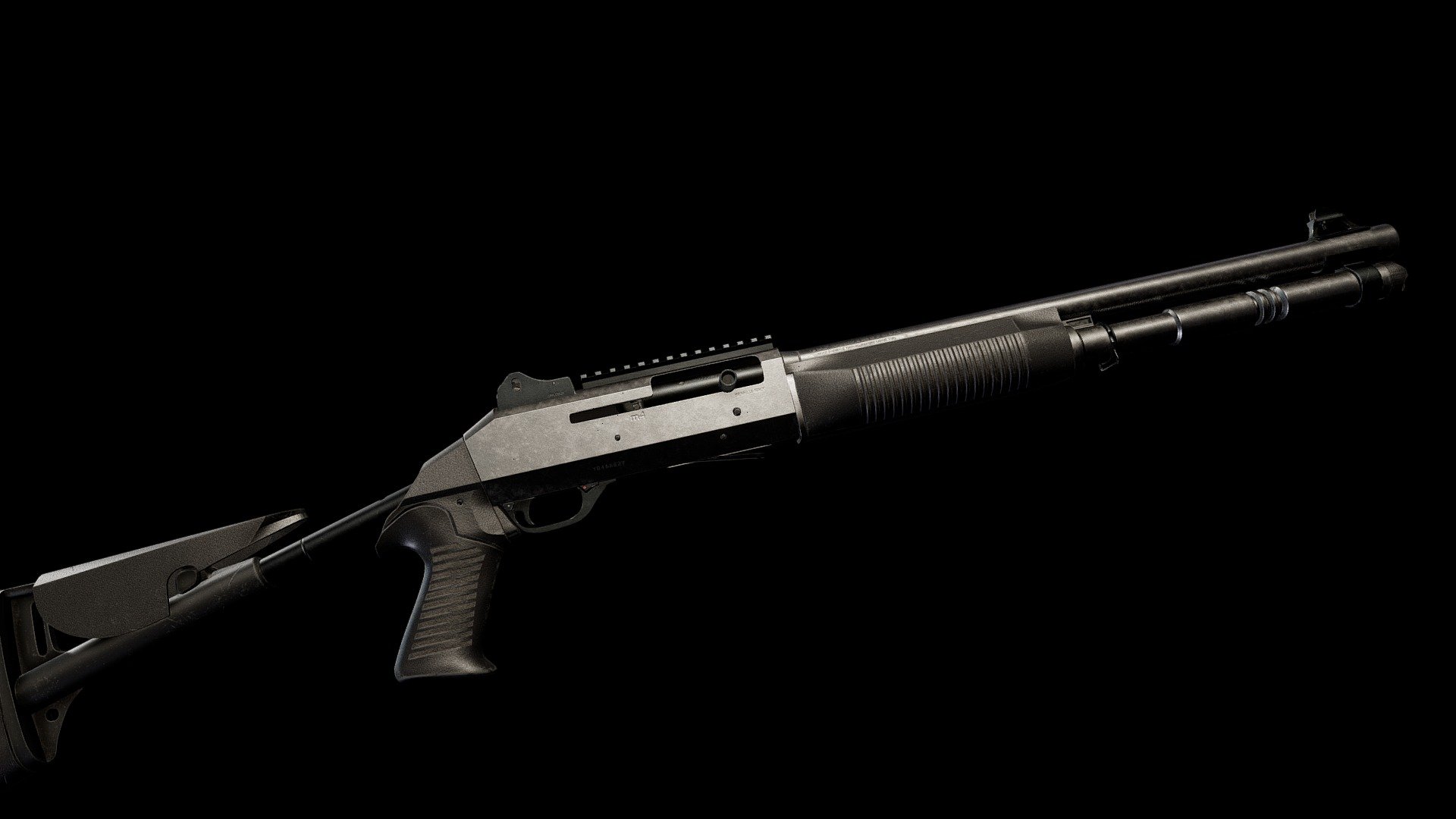 Shotgun Benelli M4 - Download Free 3D model by drollShark [e0d23db ...
