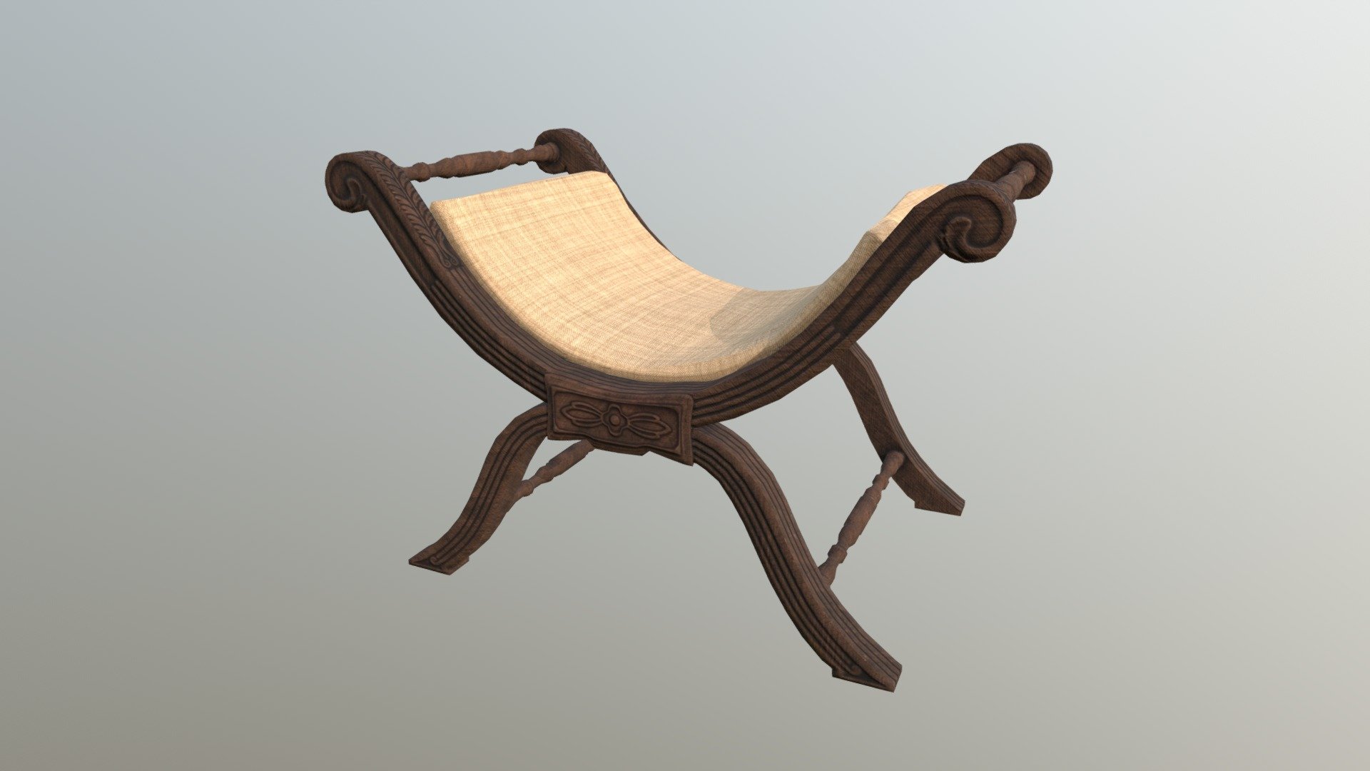 Old Chair - 3D model by Laxman Sai Teja (@Laxman009) [e0d2f01] - Sketchfab