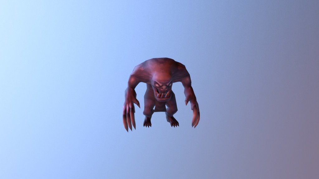 Ghoul - 3D model by Vedamir [e0d3f98] - Sketchfab