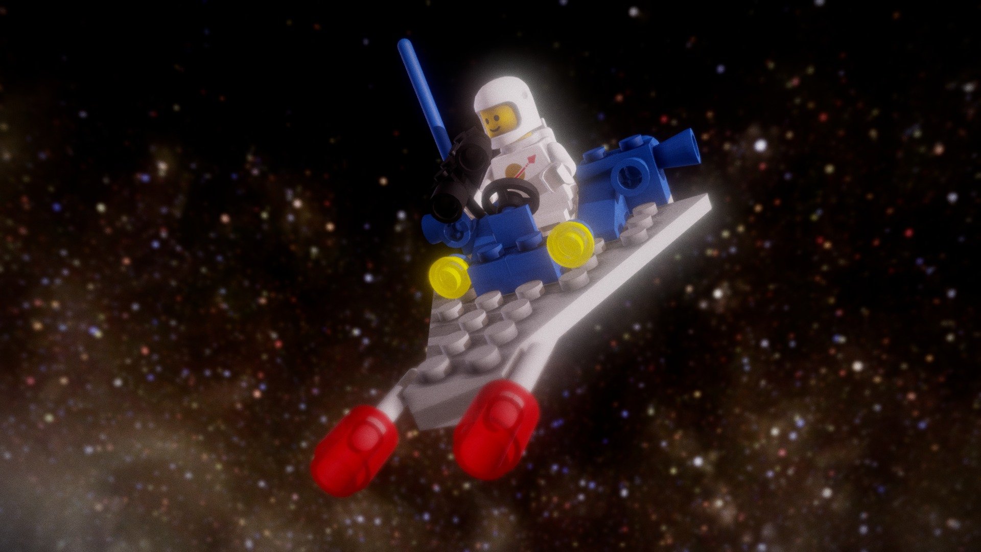 LEGO Space Patrol - Download Free 3D model by HansWurschd [e0d4278 ...